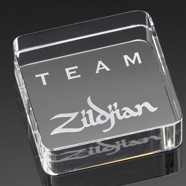 Crystal Square Paperweight | RecognitionSource.com